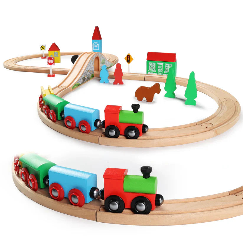 Wooden Train|SainSmart Jr. Toys